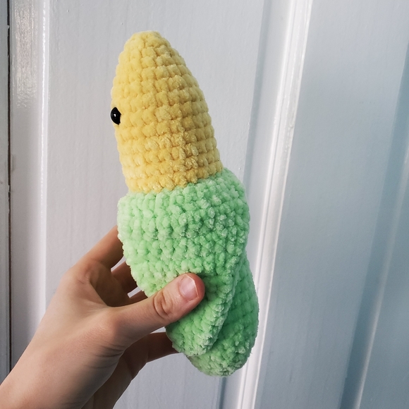 Hand Crafted | Toys | Crochet Corn Plushie Amigurumi | Poshmark